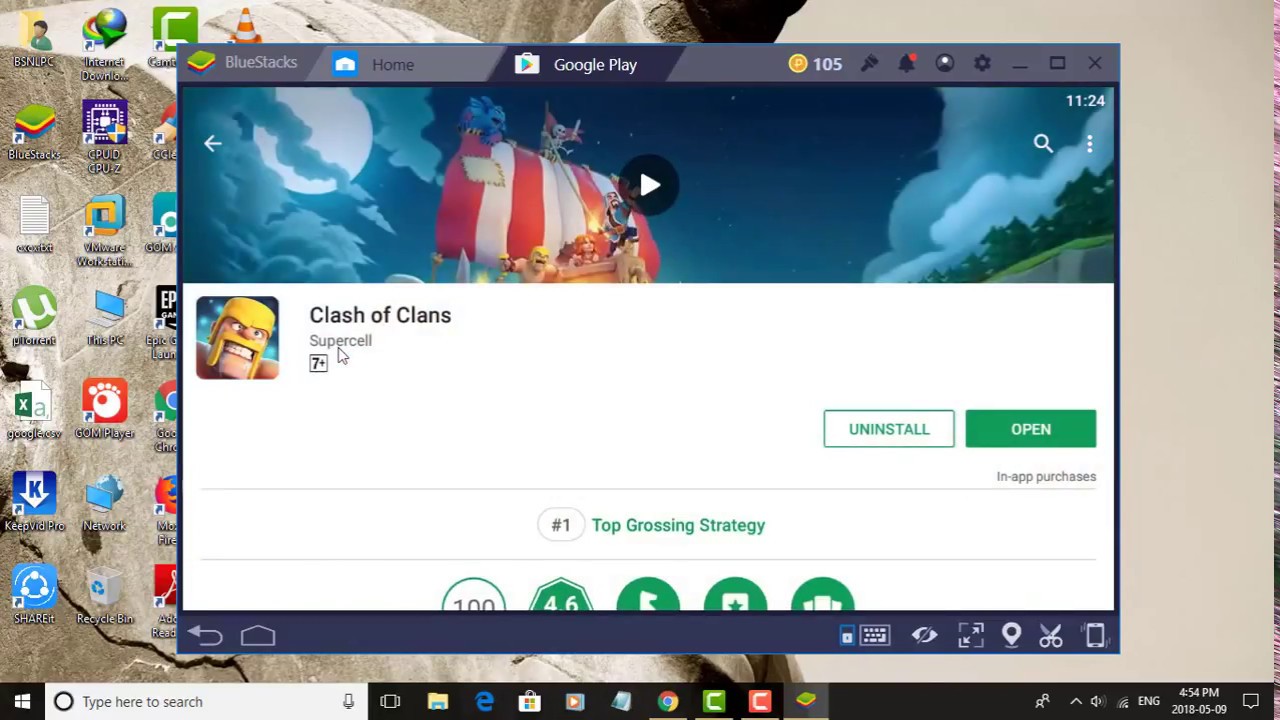 How to Uninstall/Remove Apps from BlueStacks App Player - YouTube