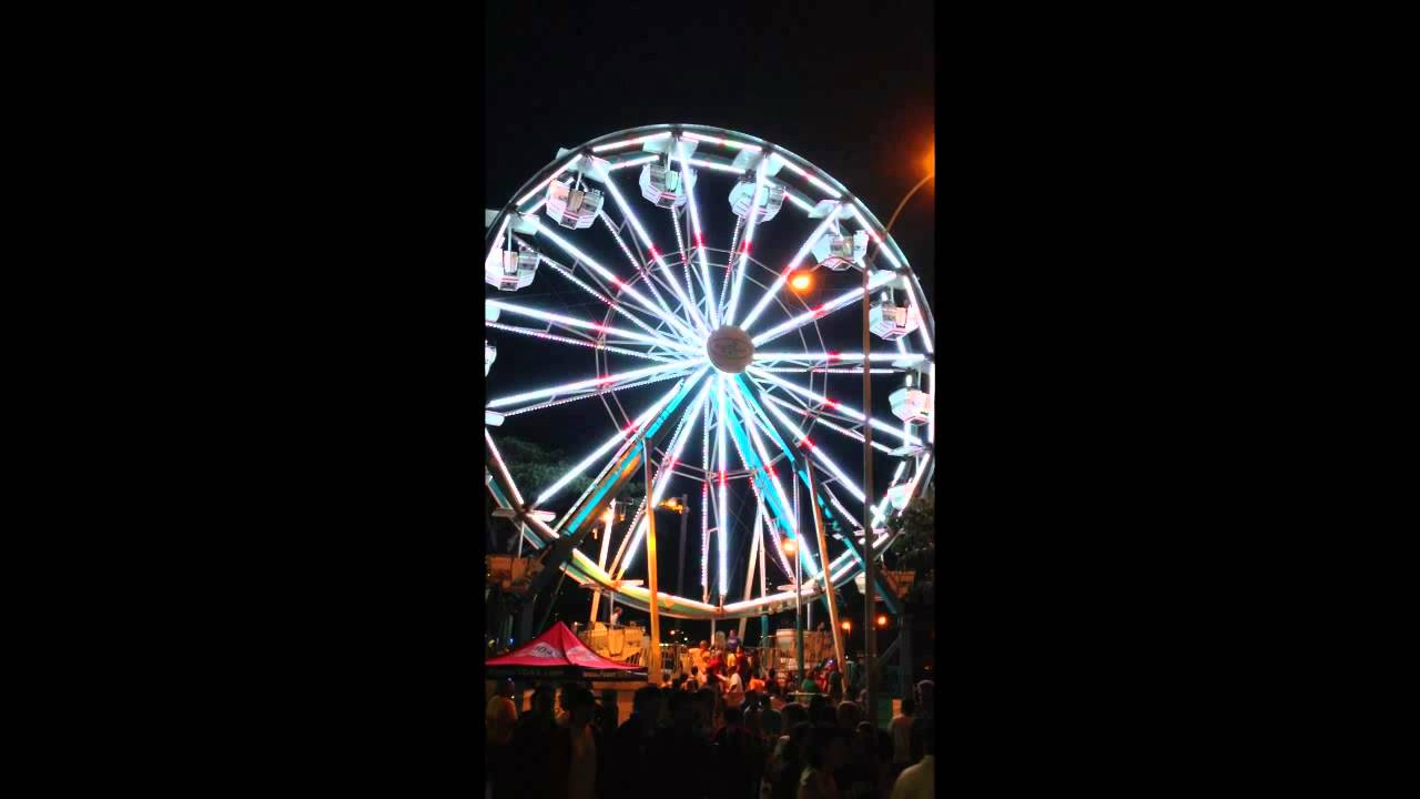 EK Fernandez Shows Century Wheel with LED lighting - YouTube