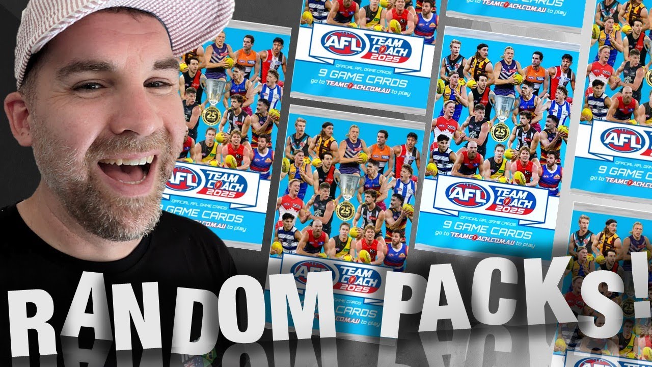 Let's Open Up Some More AFL TeamCoach 2025 Packs! - YouTube