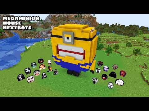 SURVIVAL MEGA-MINION HOUSE WITH 100 NEXTBOTS in Minecraft - Gameplay ...