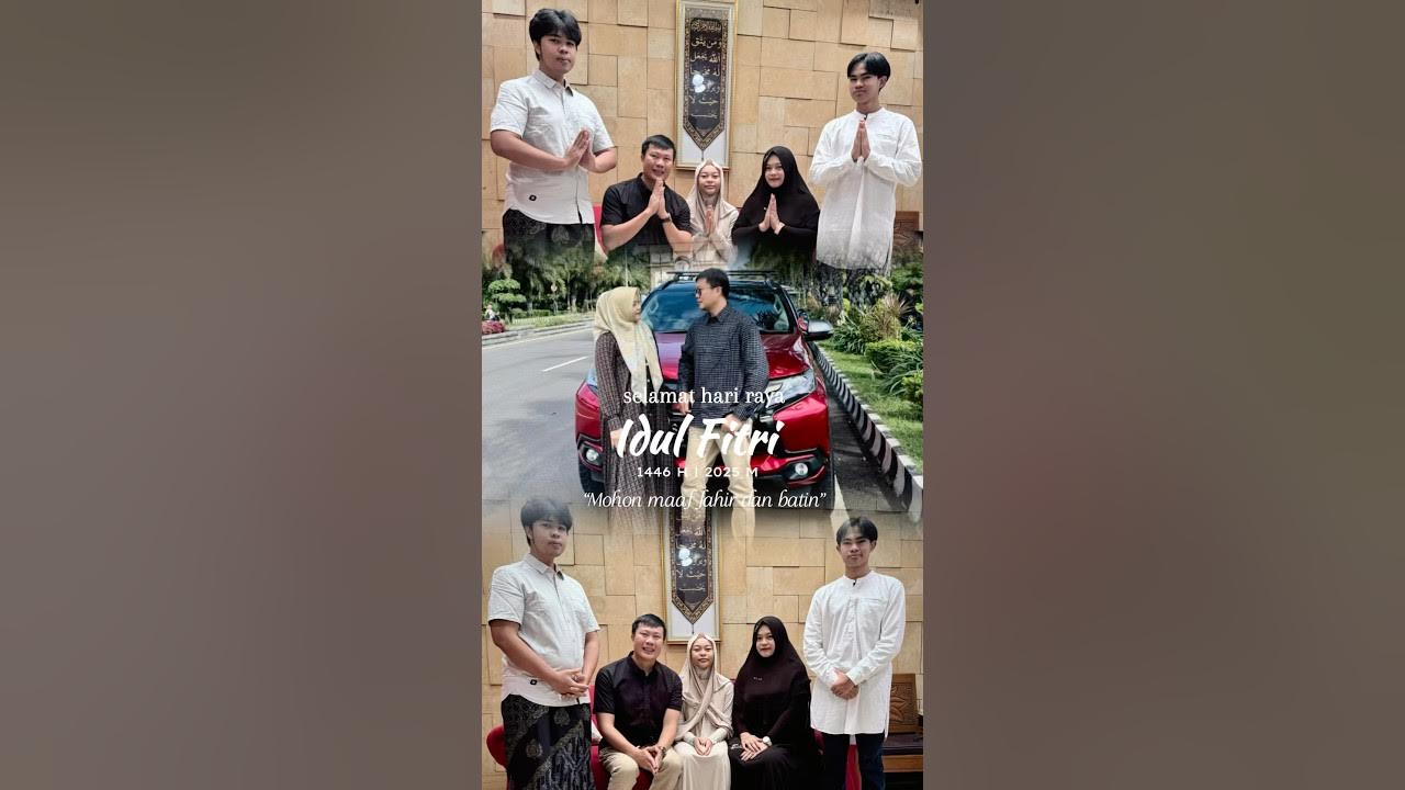 Selamat hari raya Idul Fitri mohon maaf lahir dan batin - YouTube