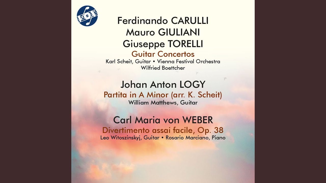 Partita in A Minor (Arr. for Guitar by Karl Scheit) : IV. Gavotte - YouTube