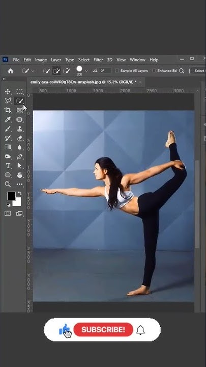 Remove background in one click #photoshop #tutorials #tutorialinhindi #shorts #youtubeshorts ...