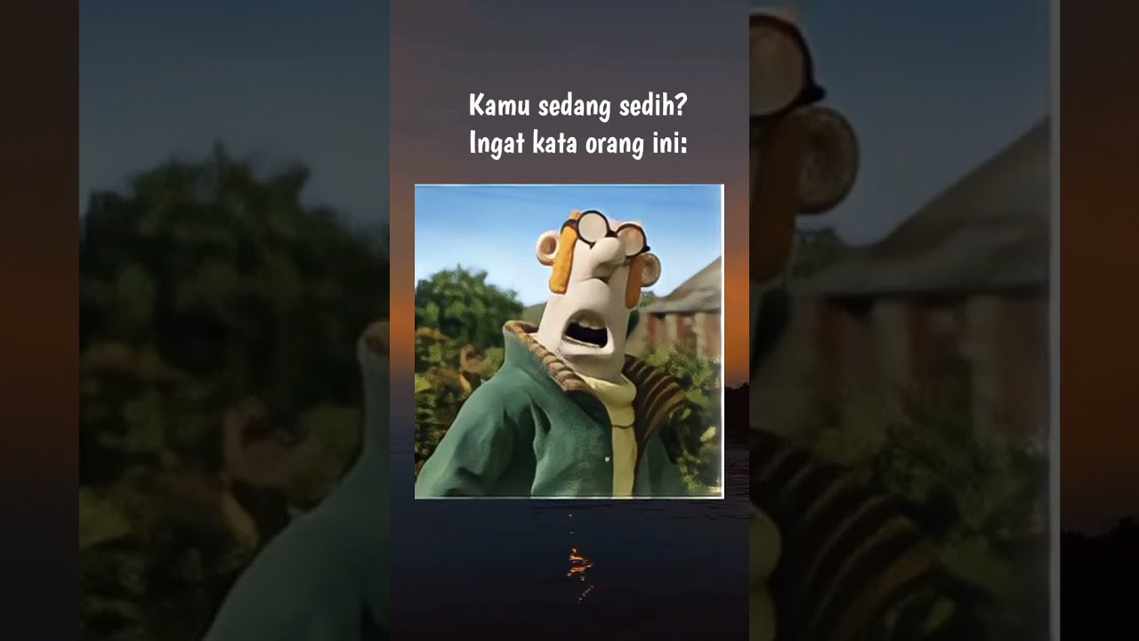 Kamu sedang sedih? Ingat kata orang ini || Cartoon Shaun the Sheep ...