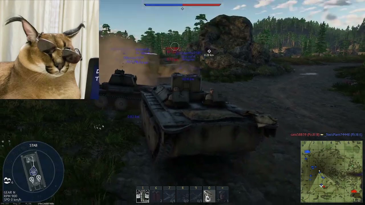 Floppa Plays With Tanks - YouTube