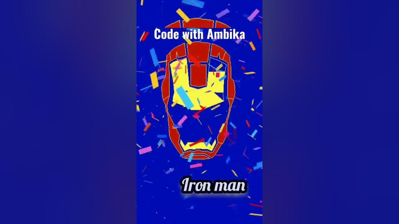 Printing Iron Man Using C Programming Ironman Coding Shorts Ytshorts Ironman Youtube