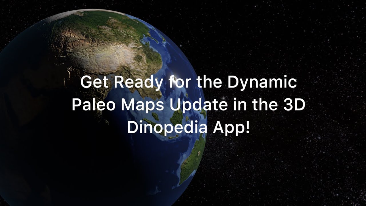 Dinosaur Age Reimagined: 3D Dinopedia's App Update & Interactive Maps ...
