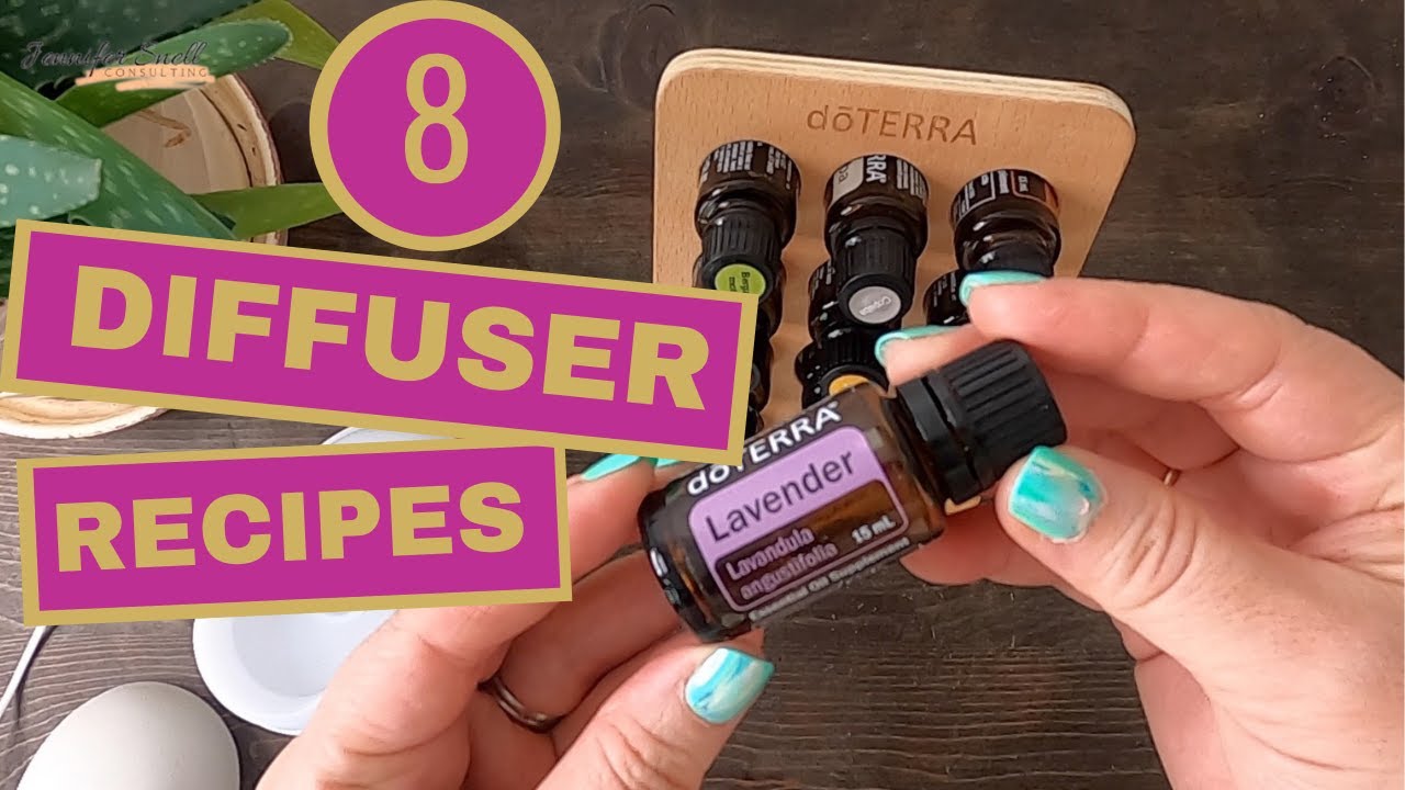 8 Lavender Essential Oil Diffuser Recipes - YouTube