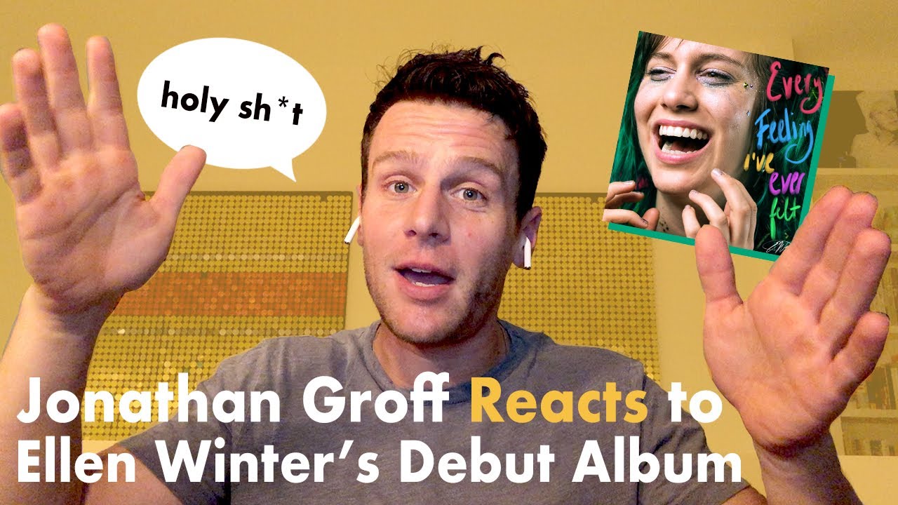 Jonathan Groff Reacts to Ellen Winter's Debut Album - YouTube