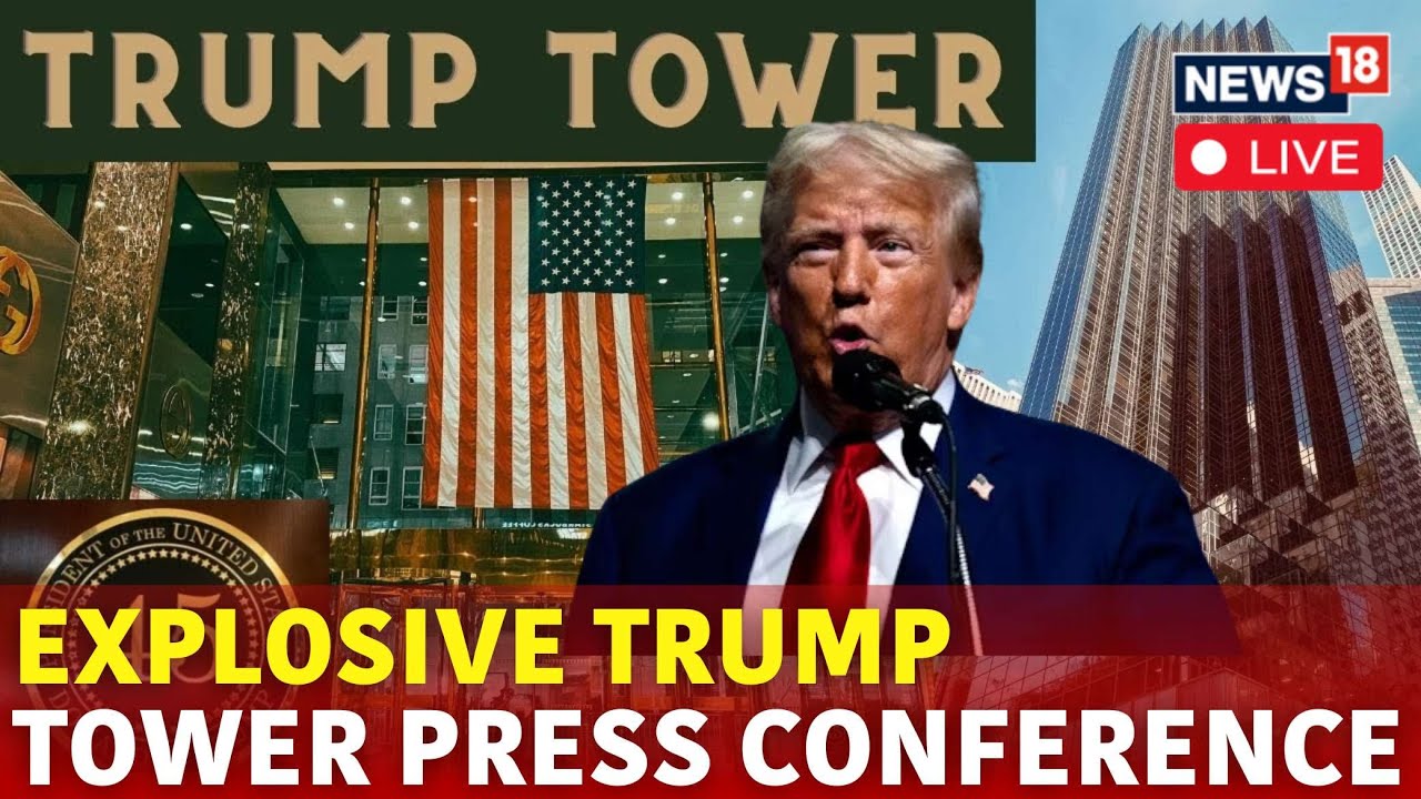 Trump Live | Trump News Conference At Trump Tower Live | Trump Speech ...