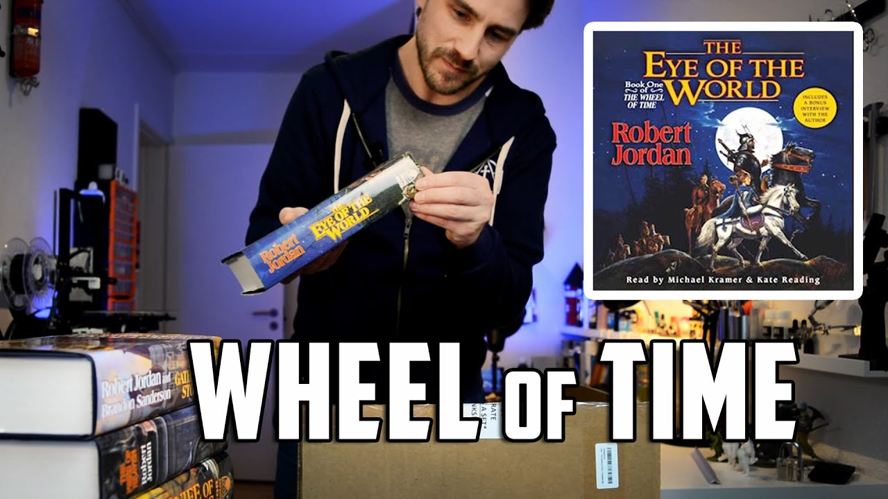 Unboxing: The Wheel of Time - Complete Set of 15 books - YouTube