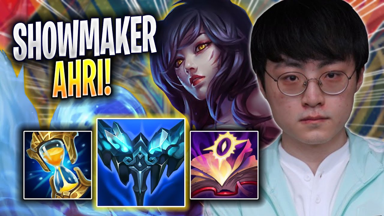 SHOWMAKER IS A MONSTER WITH AHRI! - DK ShowMaker Plays Ahri MID vs Renekton! | Season 2023 - YouTube