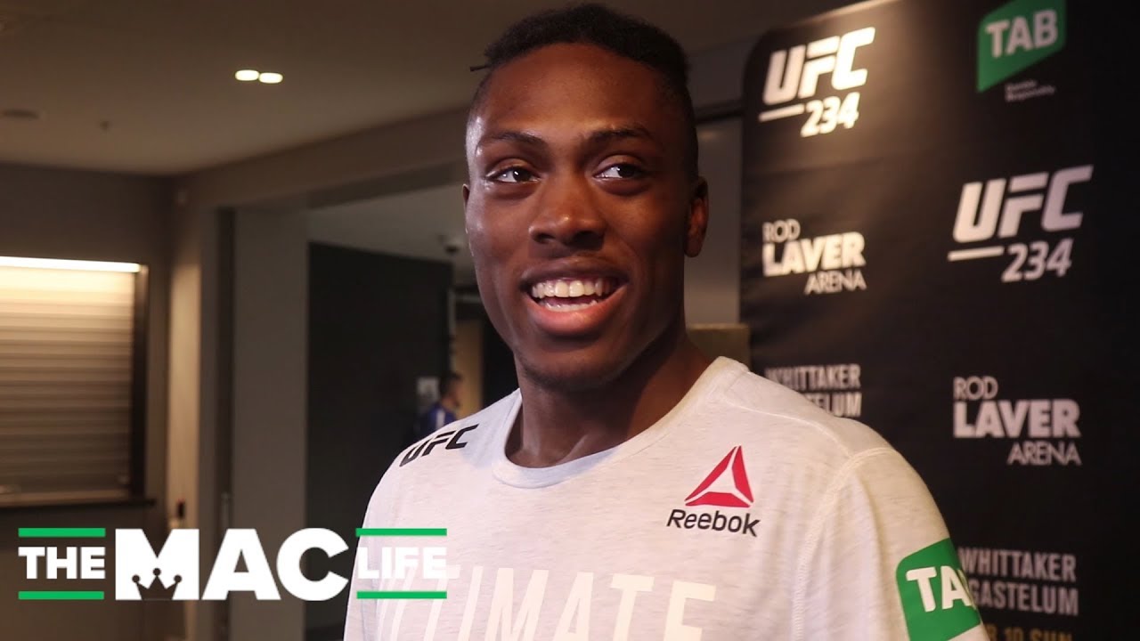 UFC 234: Jalin Turner talks first UFC win - YouTube