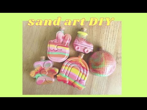 DIY Sand Art, Five Below Arts and Crafts, fun DIY project, Toy Review ...