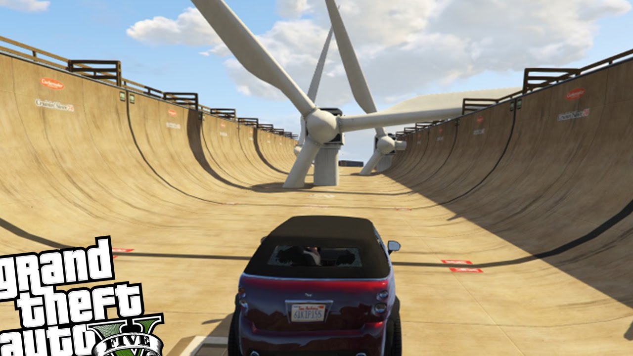 GTA 5 PC Mod's - Super Fun Challenge Course MOD - YouTube