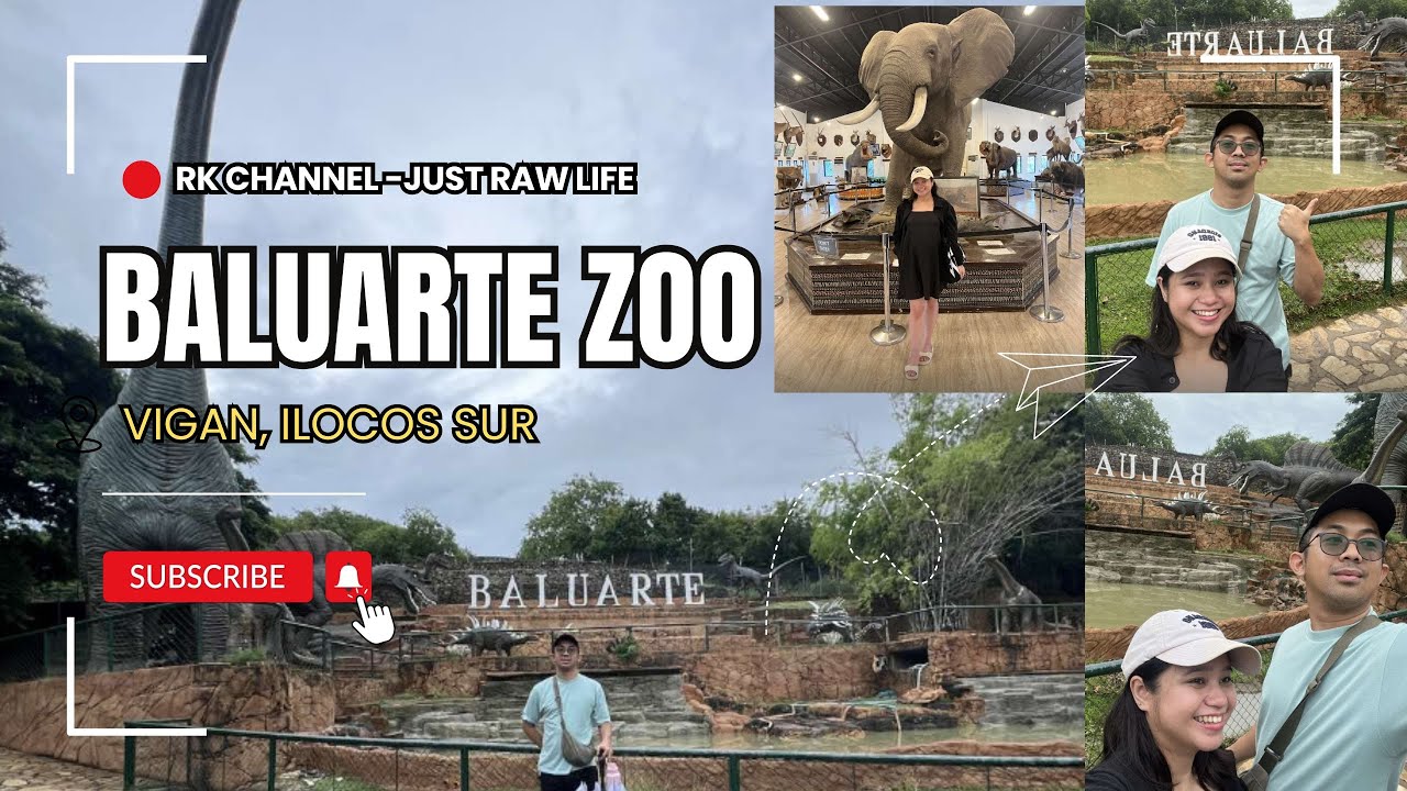 NORTH LUZON TRIP PART 3 | BALUARTE ZOO ILOCOS SUR 2024 - YouTube