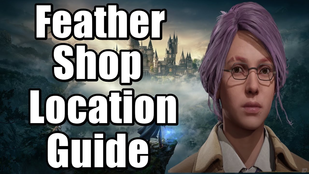 Hogwarts Legacy Hamlet - Feather Shop Location Guide - YouTube