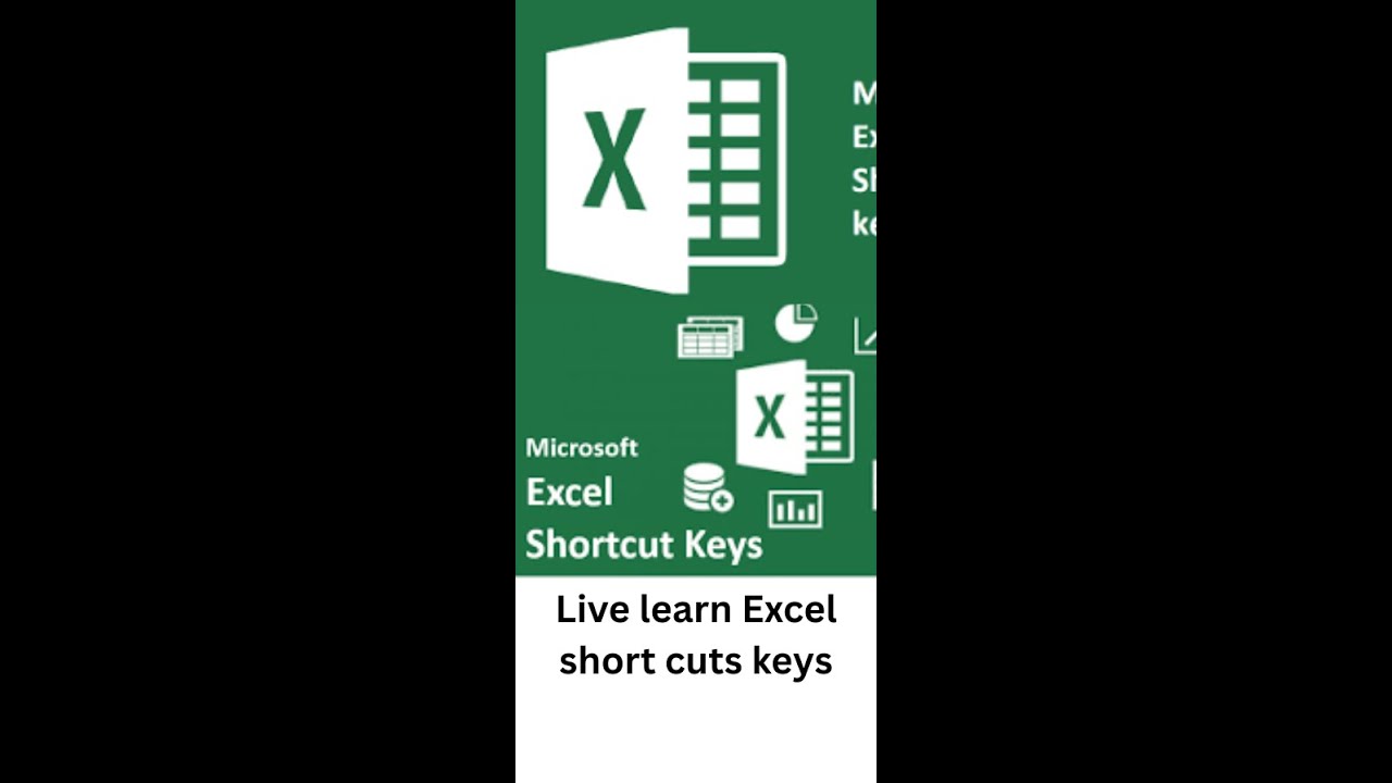 Live learn Excel Short Cuts keys | Excel for Beginners | All short keys ...