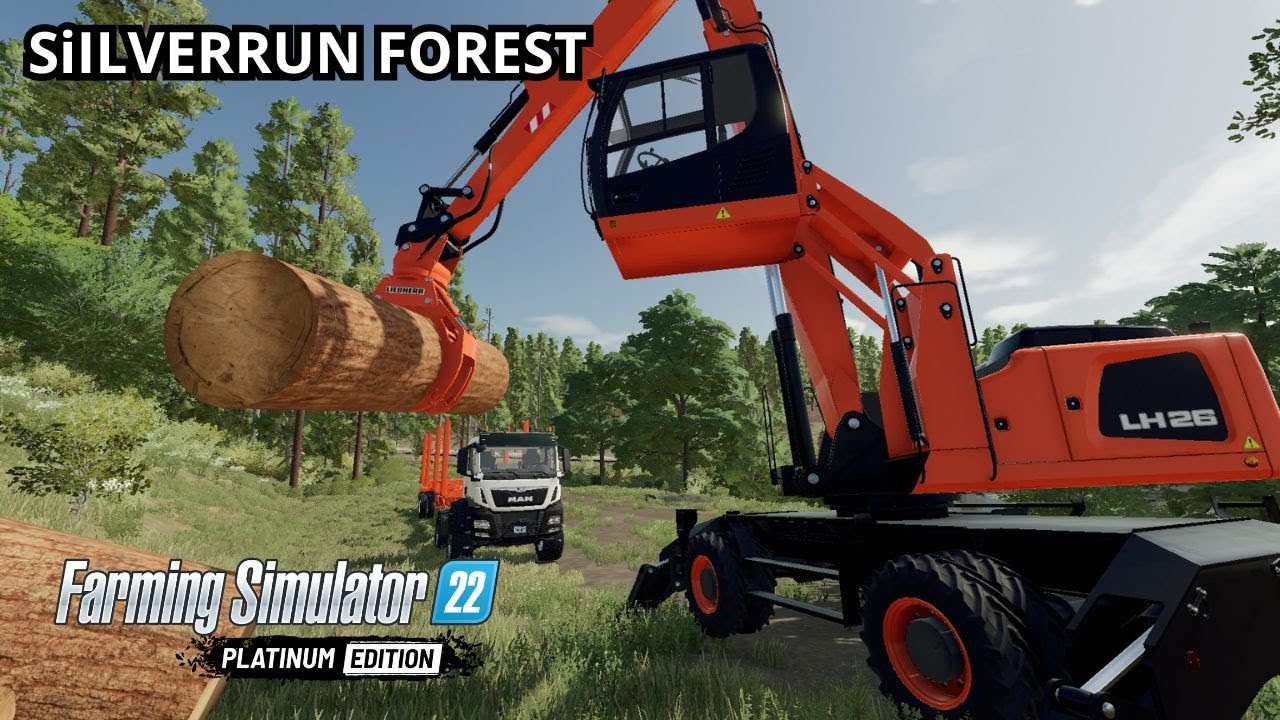 THE BIGGEST TREE IN FARMING SIMULATOR 22 | FORESTRY ON SILVERRUN FOREST ...