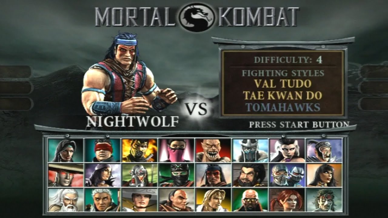 Mortal Kombat Deception Arcade #12 - Nightwolf - YouTube