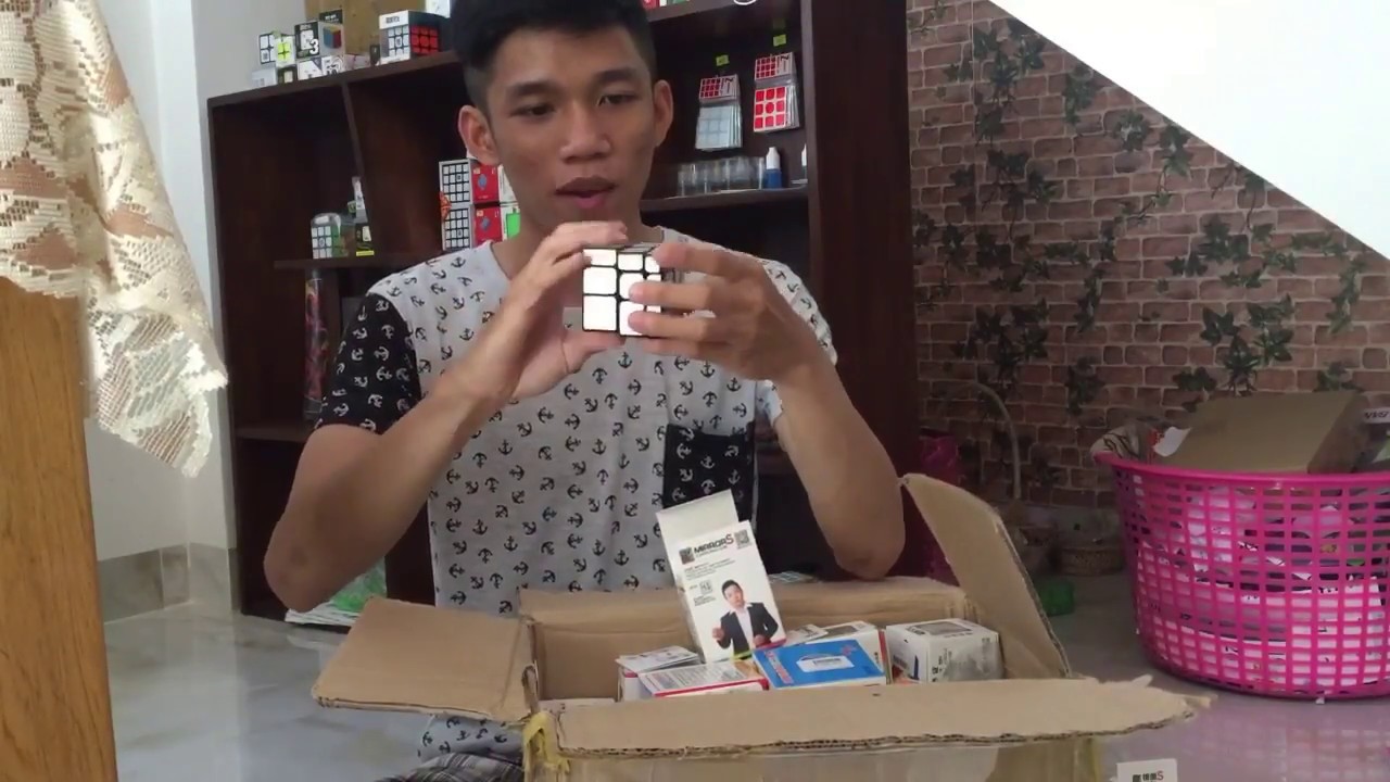 Unboxing thùng hàng Gan Mint và MF Mirror S - YouTube