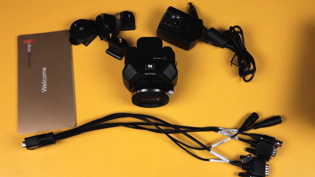 Unboxing de la Cámara Blackmagic Micro Studio 4K - YouTube