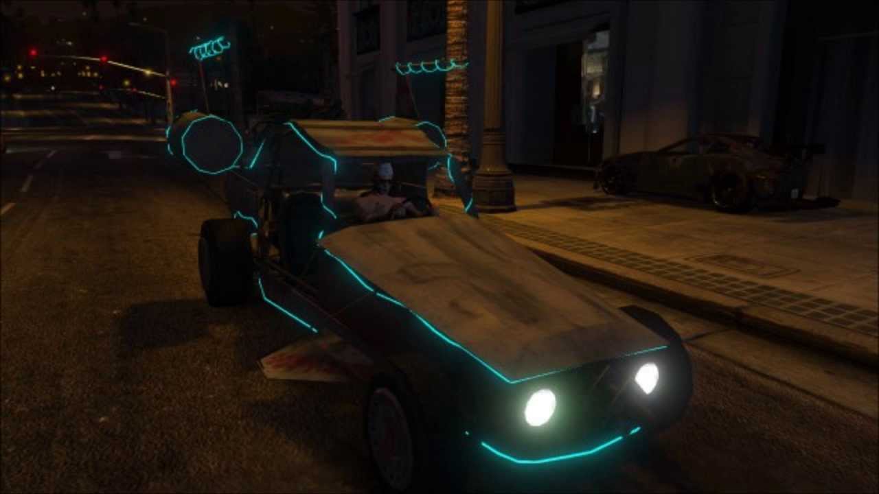GTA V ONLINE - Voiture alien, alien car, SPACE DOCKER ! (En ligne ...