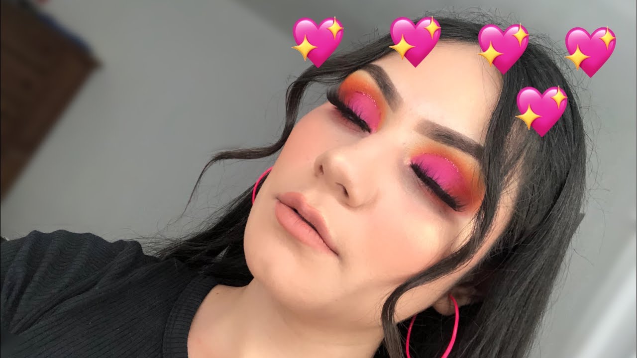 MAQUILLAJE ROSA 💖 - YouTube
