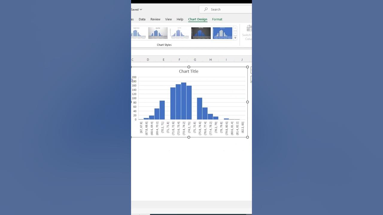Create Histogram Chart in Excel - YouTube