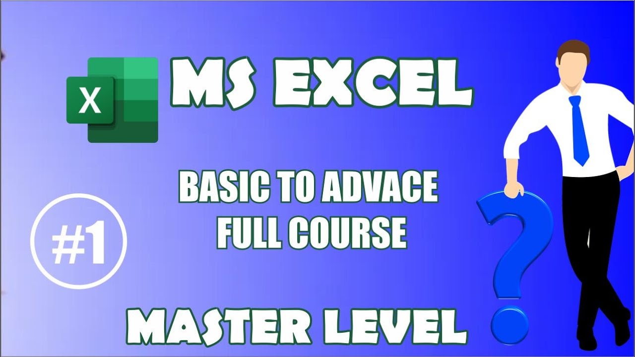 Learn MS Excel In Hindi Full Master Course 1 YouTube Learn MS Excel In Hindi Full Master Course 1 YouTube