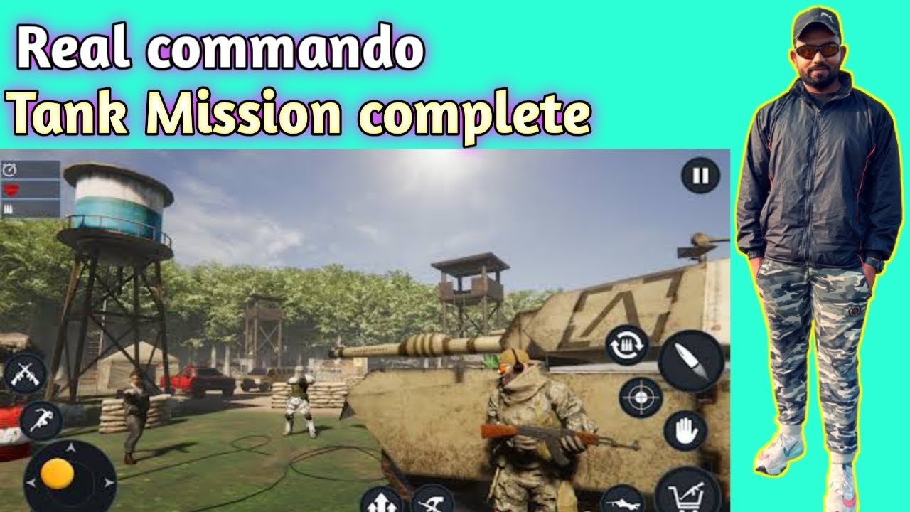 Real commando Tank Mission complete - YouTube