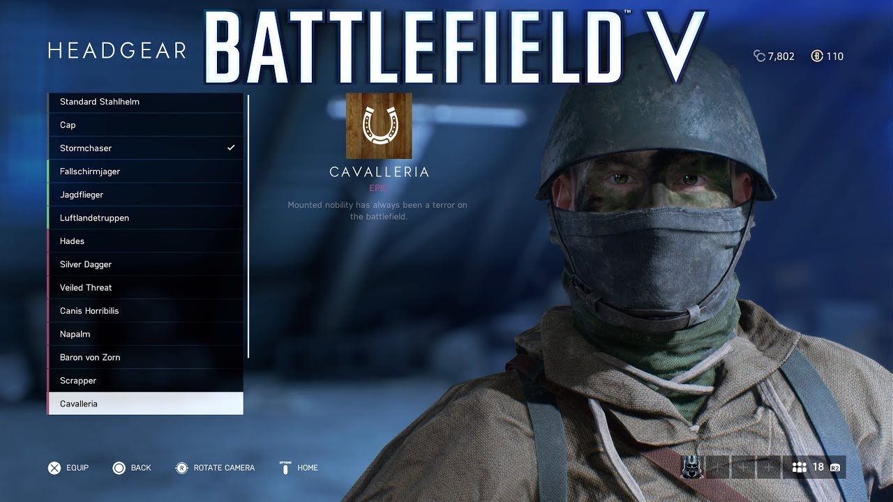 Battlefield 5 - Cavalleria Cosmetic Unlock! - YouTube