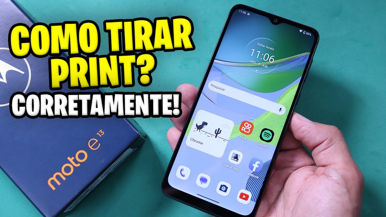 MOTOROLA MOTO E13 - COMO TIRAR PRINT CORRETAMENTE (CAPTURA DE TELA ...
