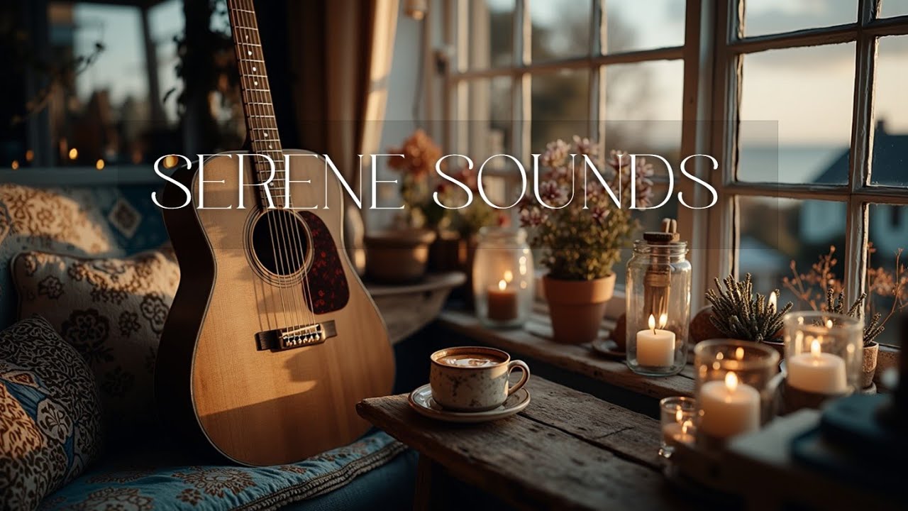 Cozy Acoustic Guitar Chill | Winer Guitar Sounds for Deep Focus ...