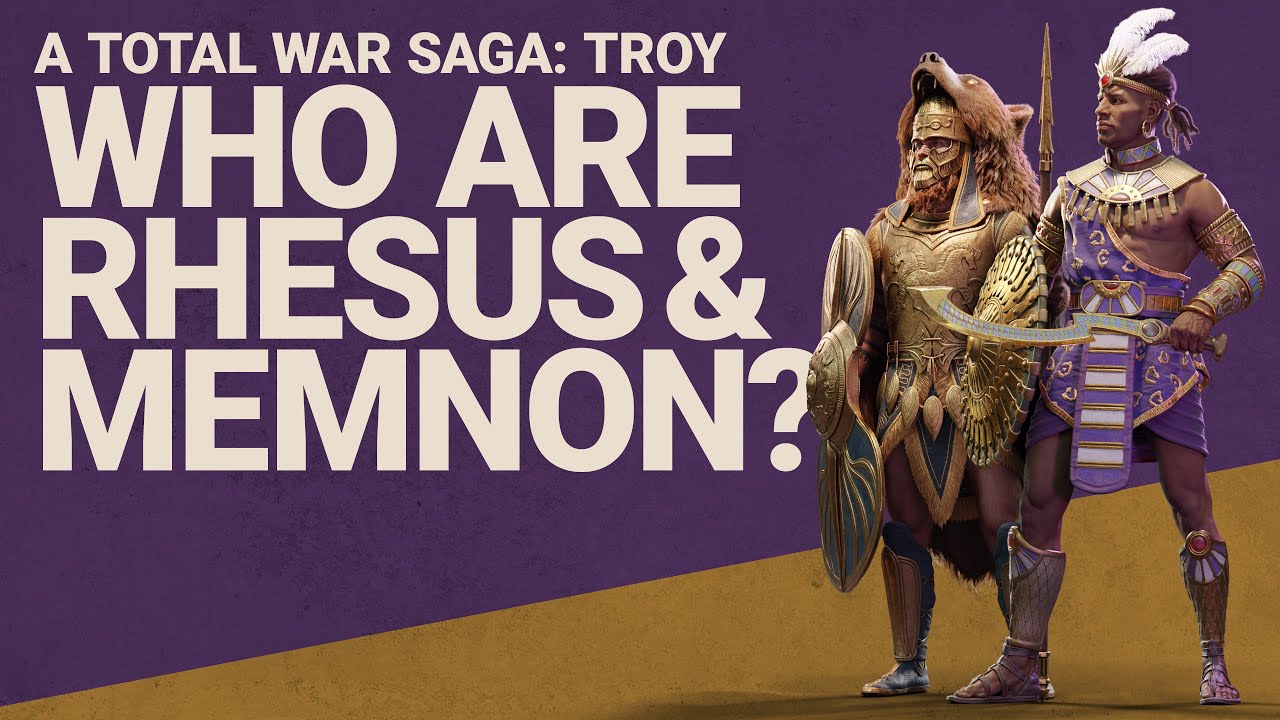 Who are Rhesus & Memnon? | A Total War Saga: TROY - YouTube