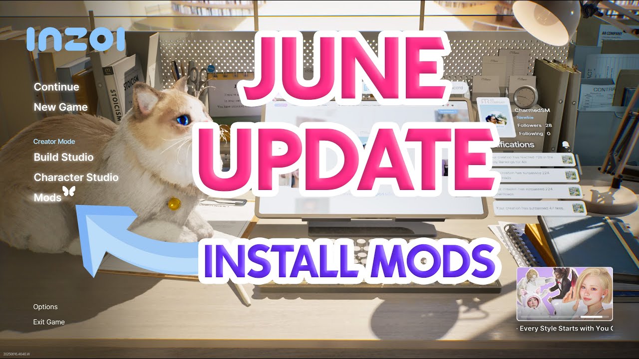 inZOI NEW MODS & CHEATS! Full June Update + HOW TO USE THEM 😱 - YouTube