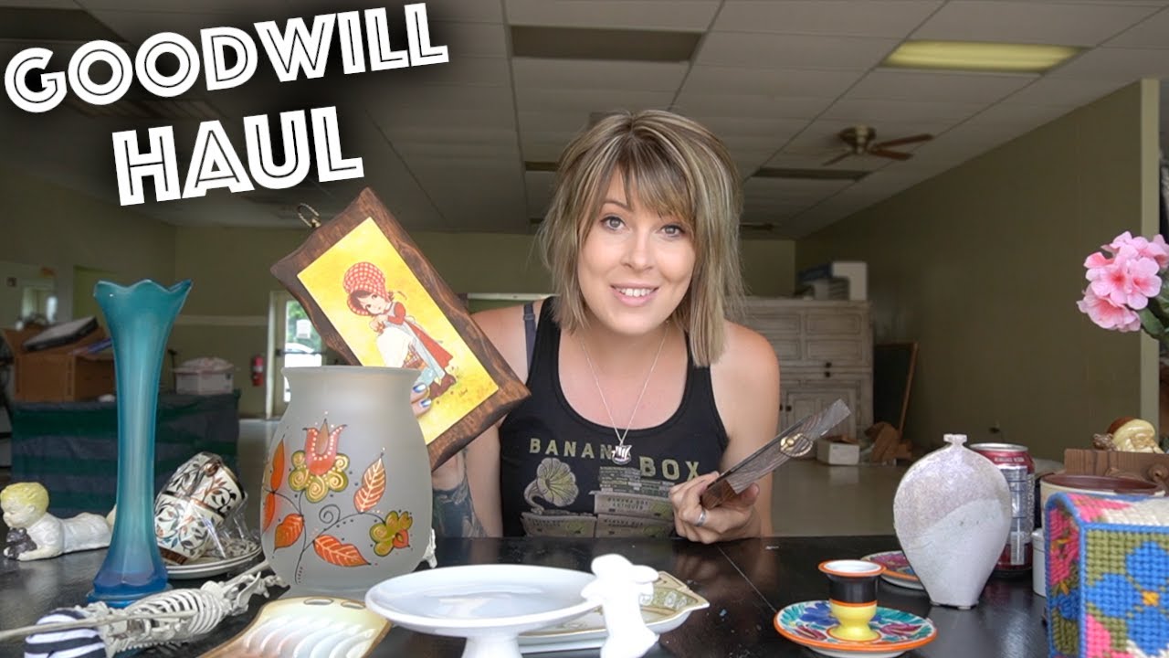 Goodwill THRIFT Haul | Buying for Ebay | Reselling - YouTube