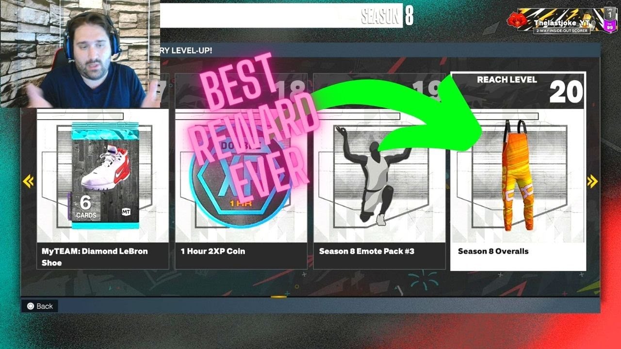 Reacting to Season 8 Rewards NBA 2K23! BRING BACK THE REP DAYS 2K ...