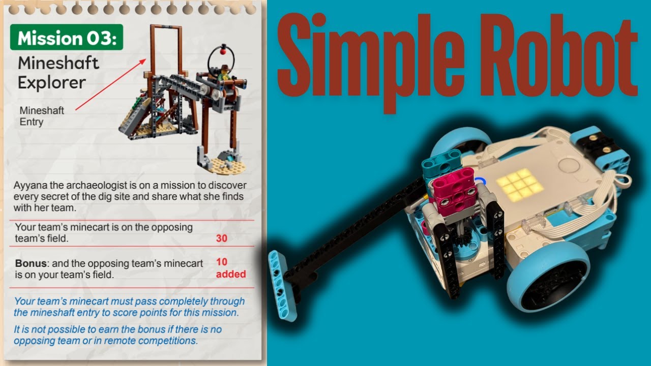 FLL UNEARTHED - Mission 03: Mineshaft Explorer | Solved with a simple ...