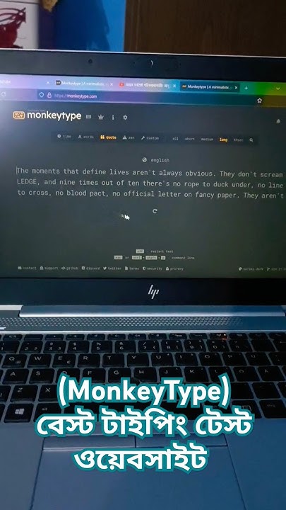 Best Online Typing Test Website. MonkeyType. Test your typing skill. # ...