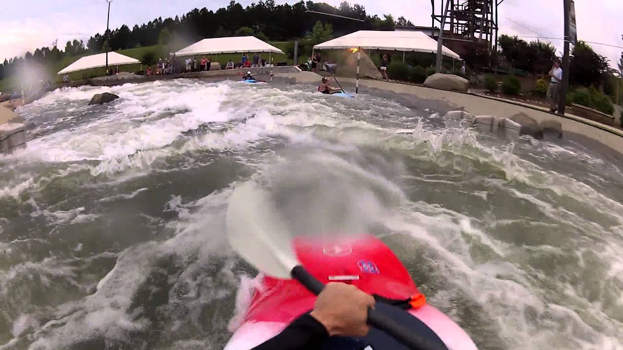 Big Water Release at US National Whitewater Center - YouTube