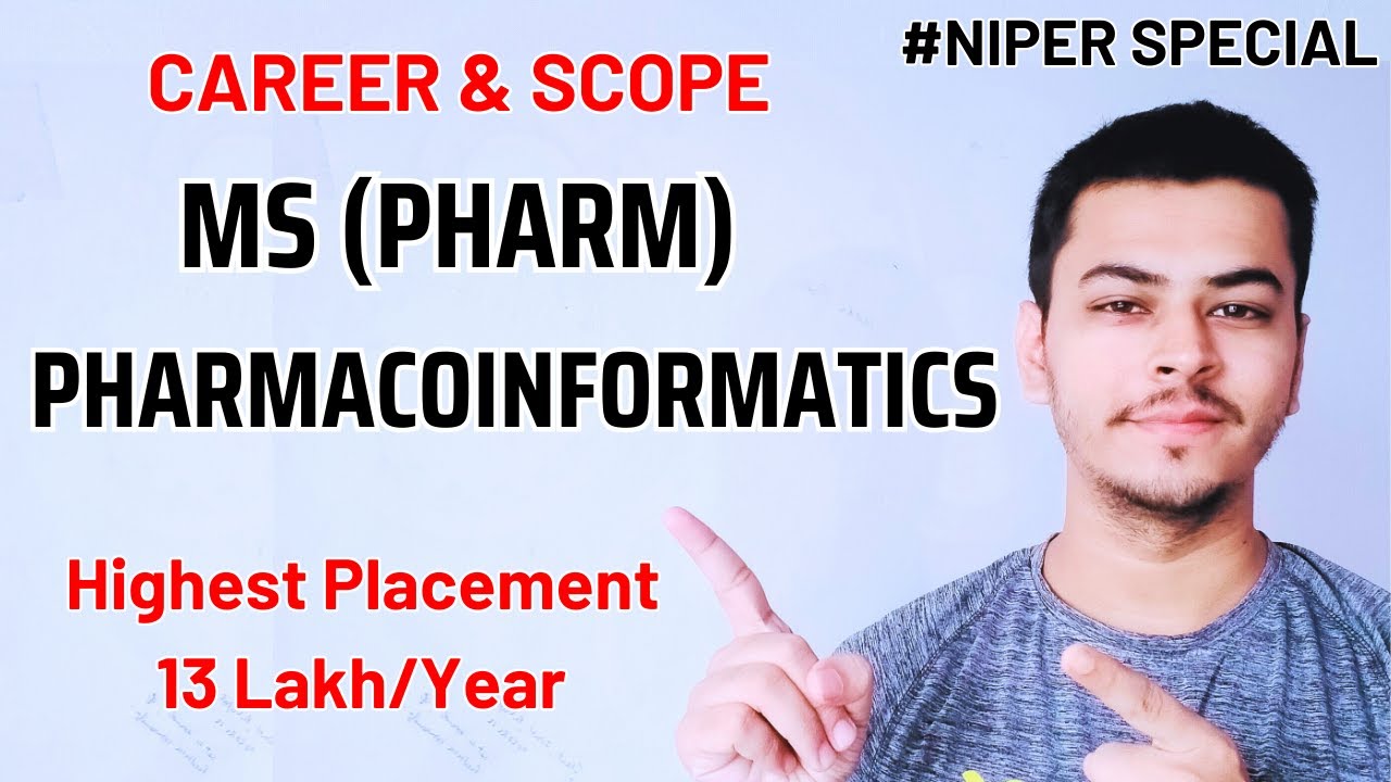 NIPER Pharmacoinformatics || Career, Scope & Salary in ...