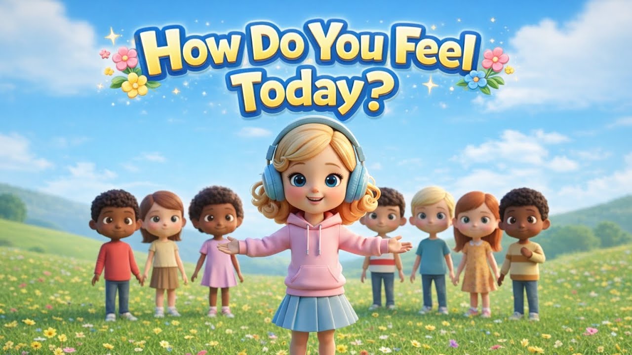 FEELINGS SONG – How Do You Feel Today? 🎵 | Kids Emotions Song | Learn ...