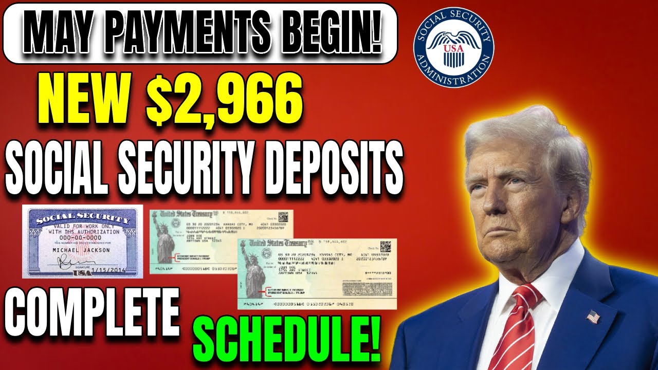 Payout Begins: $2,966 Social Security Deposits — First May Payment Wave ...