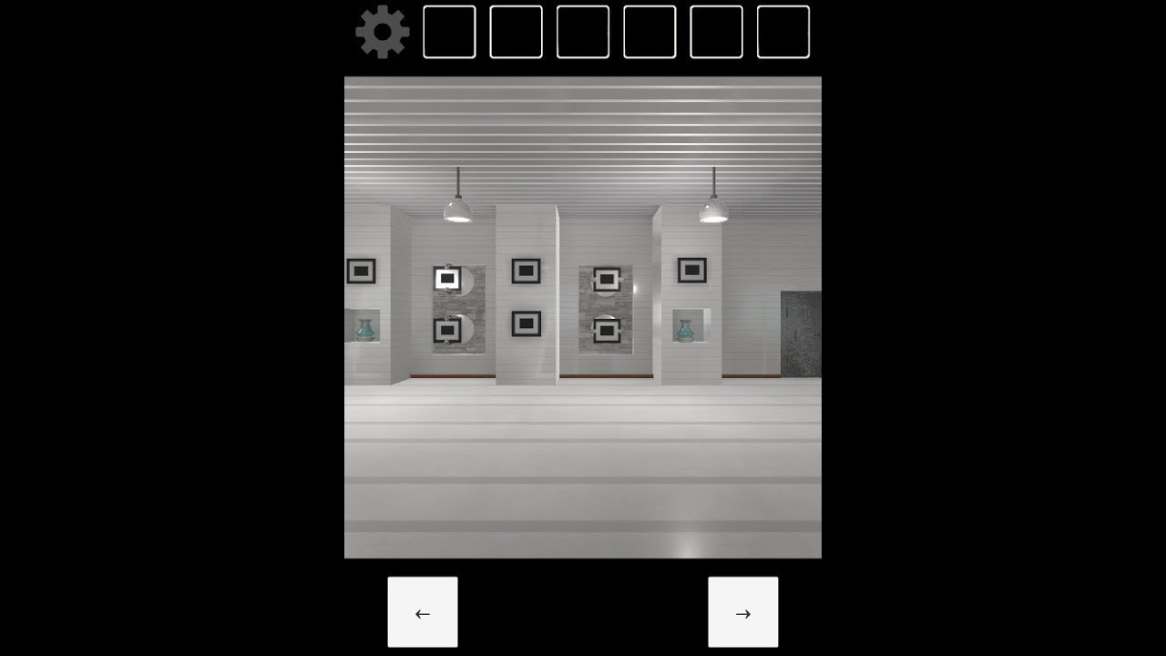 モダンなギャラリーからの脱出 - Escape Game Modern Gallery Walkthrough [Mobaroid] - YouTube