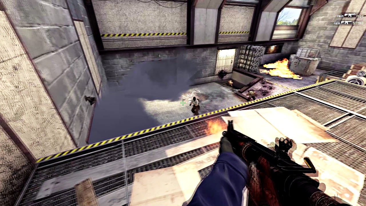 Faze Rain's 4K with M4A4 and USP-S on Cache vs Mousesports @ ELEAGUE ...
