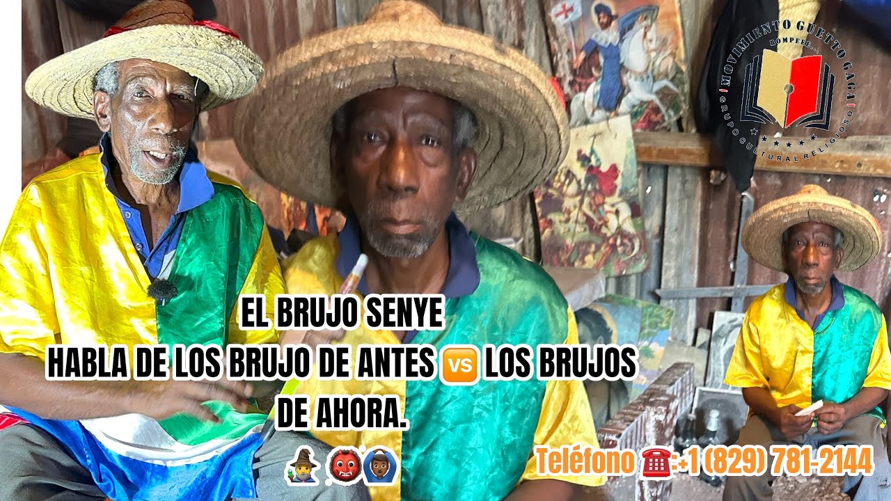 Entrevista Exclusiva Al brujo Senye. Habla de como era la brujeria de ...