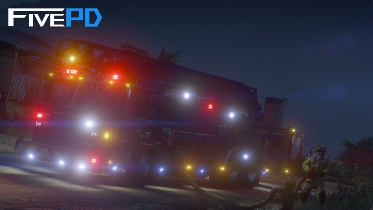 FivePD GTA 5 | Structure Fire | Episode #4 - YouTube