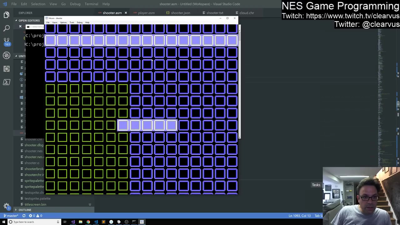 NES Programming #107 - Fixing attributes and stream trubs - YouTube