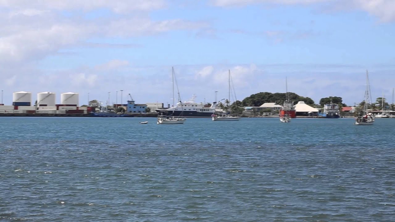 Samoa Upolu Apia port / Samoa Upolu Apia port - YouTube